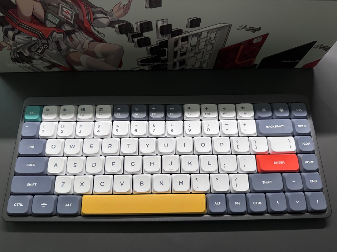 Nuphy Air 75 Wireless Low Profile Mechanical Keyboard, Computers & Tech ...