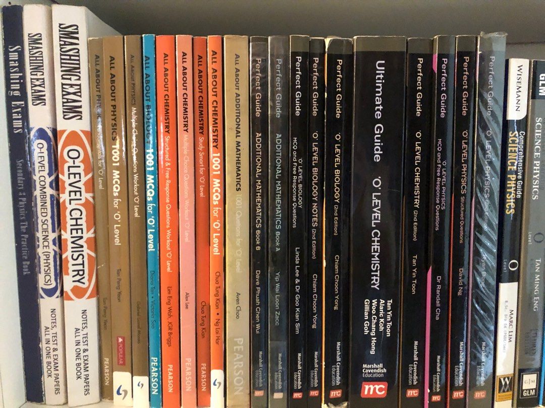 O Level Assessment Books GLM, Perfect Guide, EPH, Smashing Exams ...