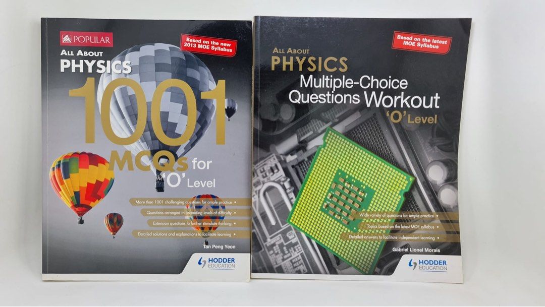 O Level Assessment Books GLM, Perfect Guide, EPH, Smashing Exams, Wiseman, All about Biology ...