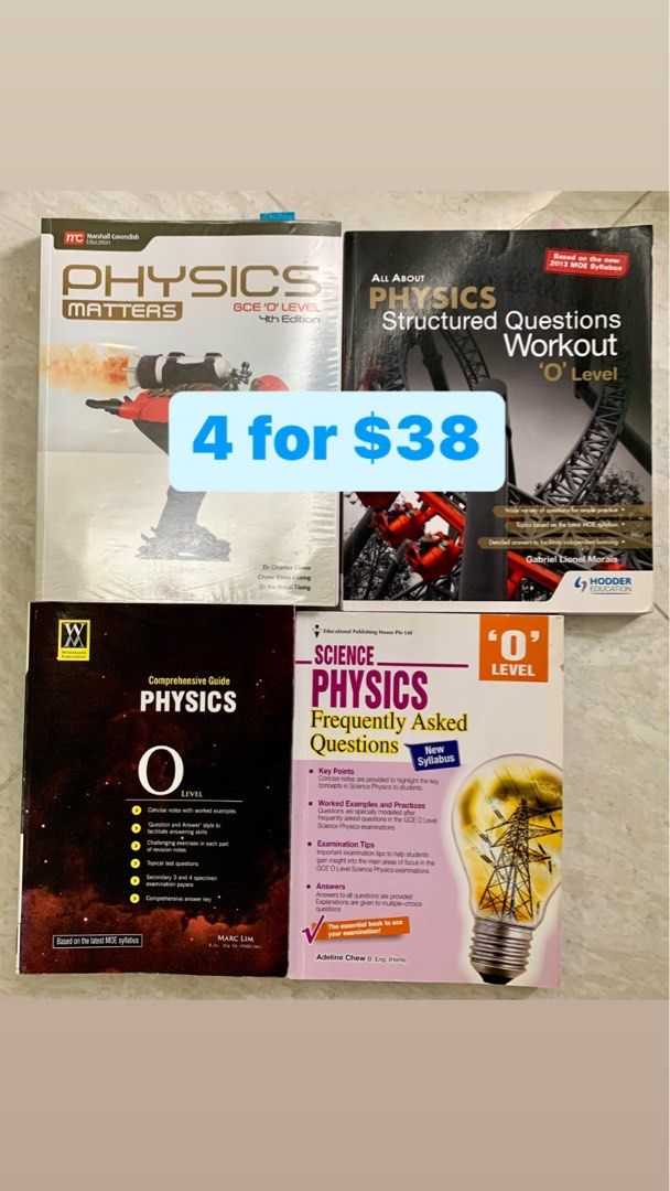 O Level Physics Bundle [New], Hobbies & Toys, Books & Magazines ...