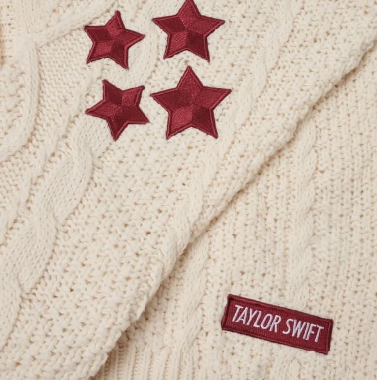 Official Taylor Swift Red TV Cardigan, Women's Fashion, Tops, Other ...
