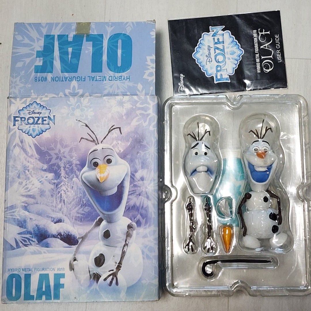 OLAF HEROCROSS HYBRID METAL ACTION FIGURATION DIECAST CHOGOKIN DISNEY ...