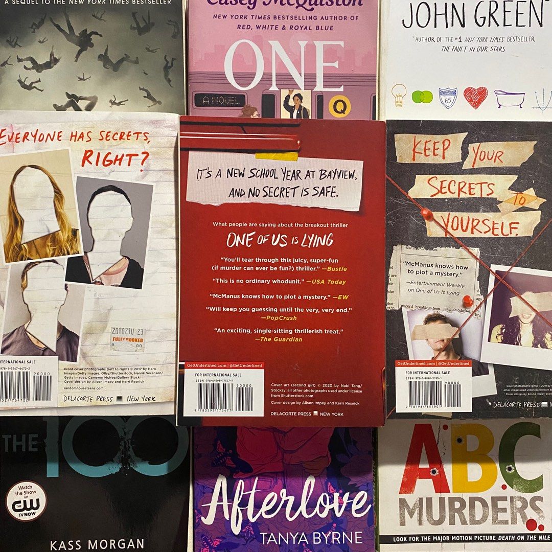 One Of Us Is Lying Trilogy, Hobbies & Toys, Books & Magazines, Fiction ...