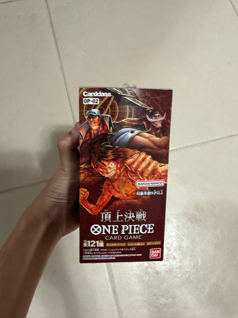 One peice card game mystery box OP-01 romance dawn / OP-02 paramount ...