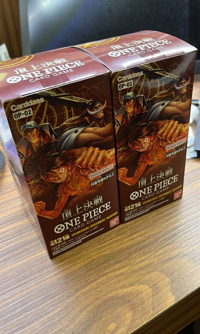 One piece tcg OP02 booster box, Hobbies & Toys, Toys & Games on Carousell