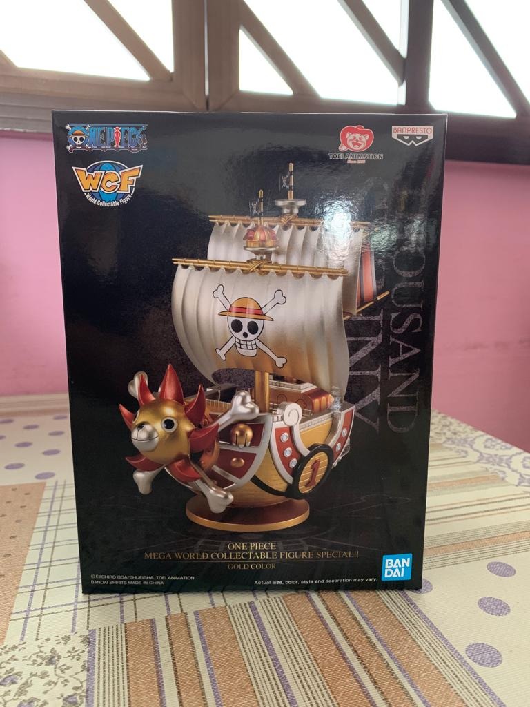 One Piece WCF Mega World Collectible Figure Special Thousand Sunny Gold ...