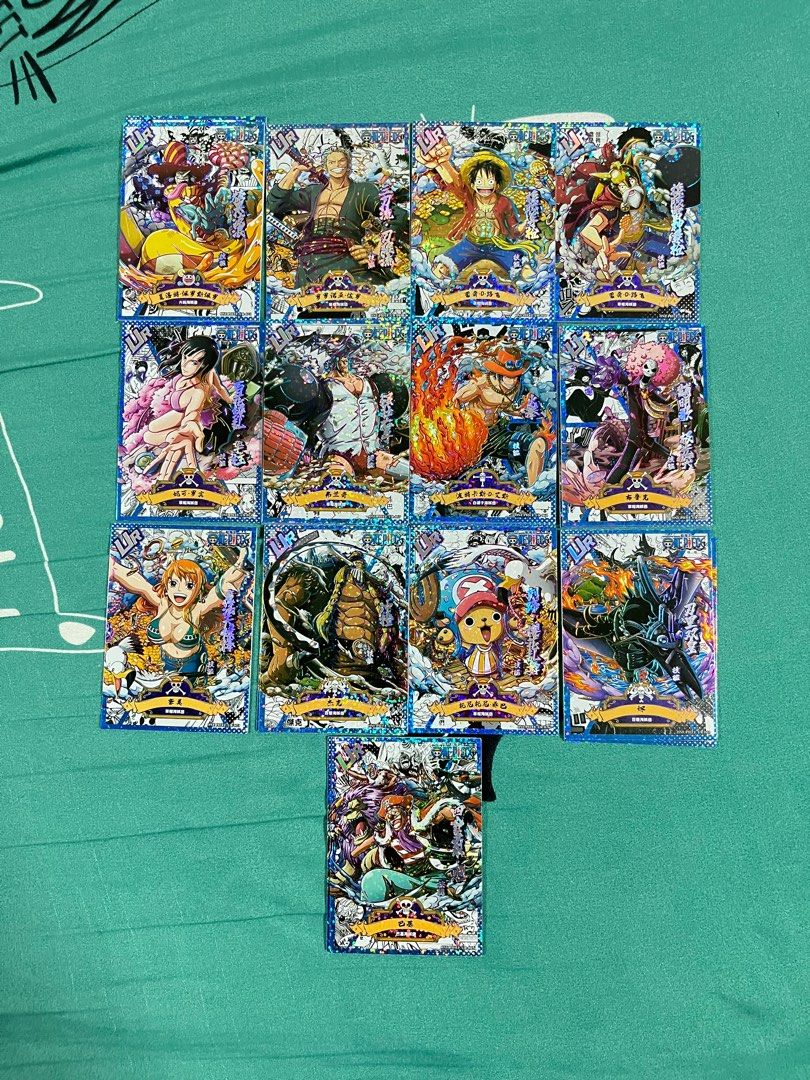 One Piece x Lucky Card Volume 3 UR Loose, Hobbies & Toys, Toys & Games ...