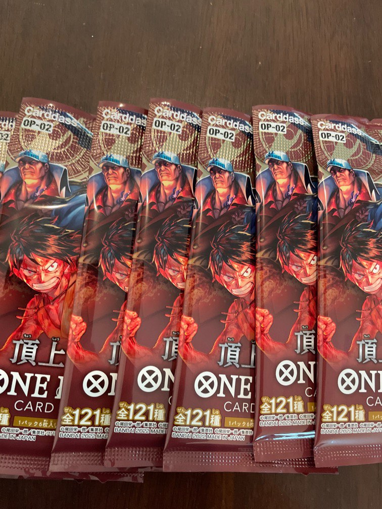 Op02 paramount war loose pack one piece tcg, Hobbies & Toys, Toys ...