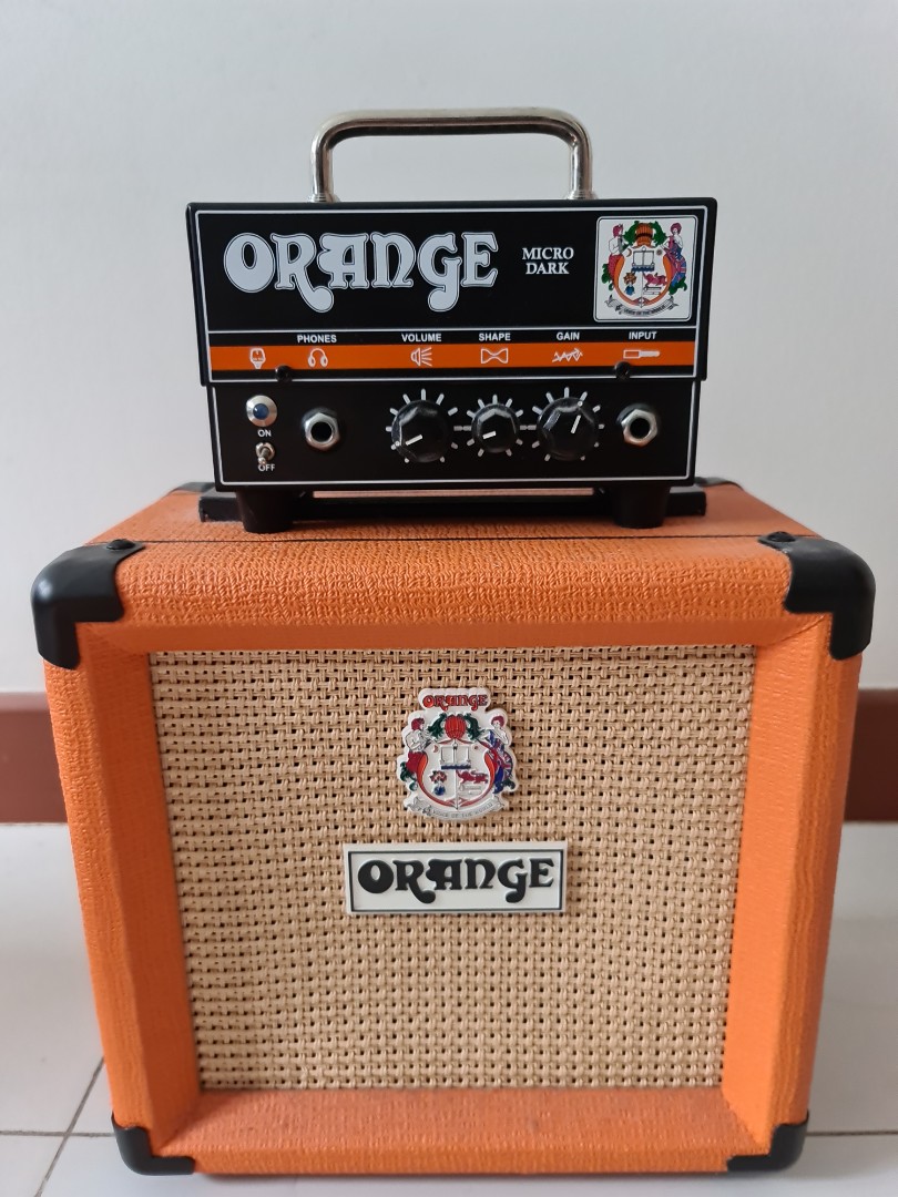 Orange Micro Dark and Cabinet combo, Hobbies & Toys, Music & Media ...
