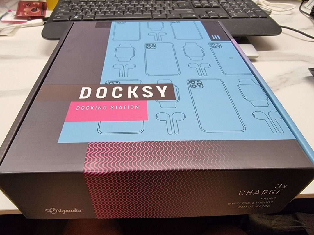 Origaudio Docksy Charging Station (for iPhone/Watch/AirPods), Computers & Tech, Parts ...