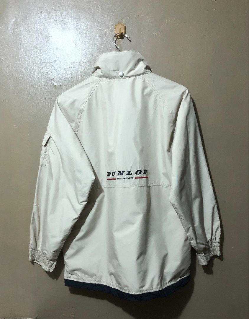 Original DUNLOP Motorsport Jacket With Packable Hood, Men's Fashion ...