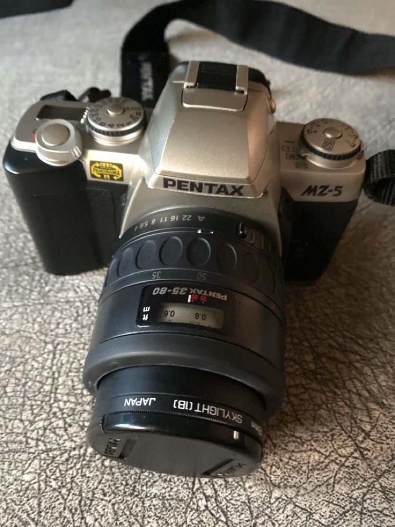 Pentax MZ5 film camera, Photography, Cameras on Carousell
