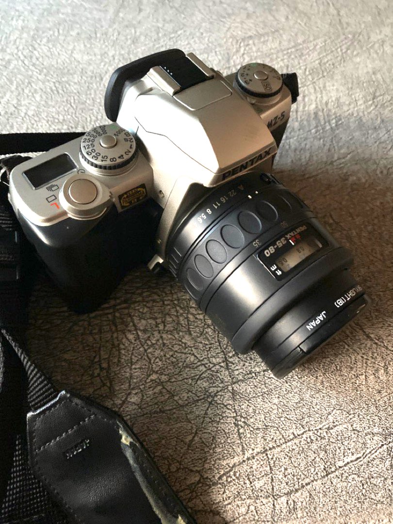 Pentax MZ5 film camera, Photography, Cameras on Carousell