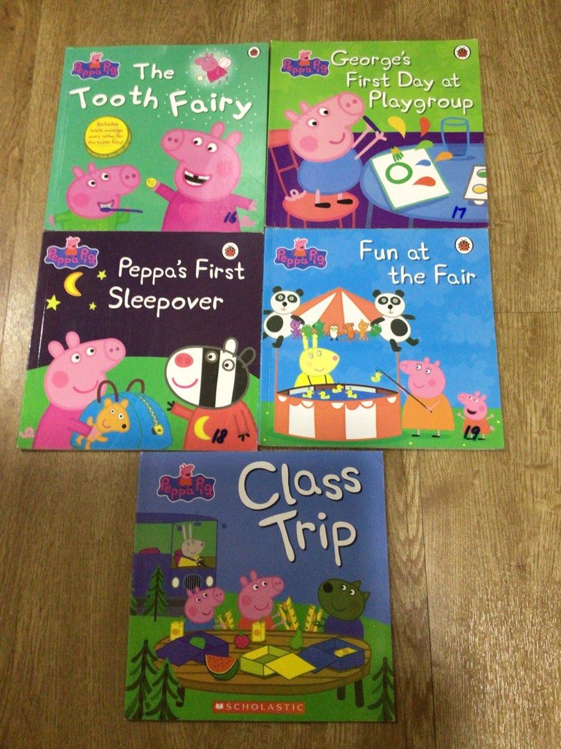 Peppa Pig books bundle, Hobbies & Toys, Books & Magazines, Children's ...