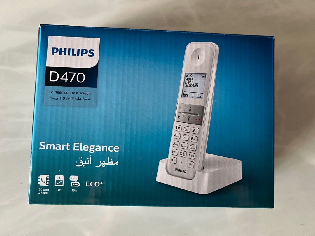 Philip D470 Dect Phone, TV & Home Appliances, Other Home Appliances on ...