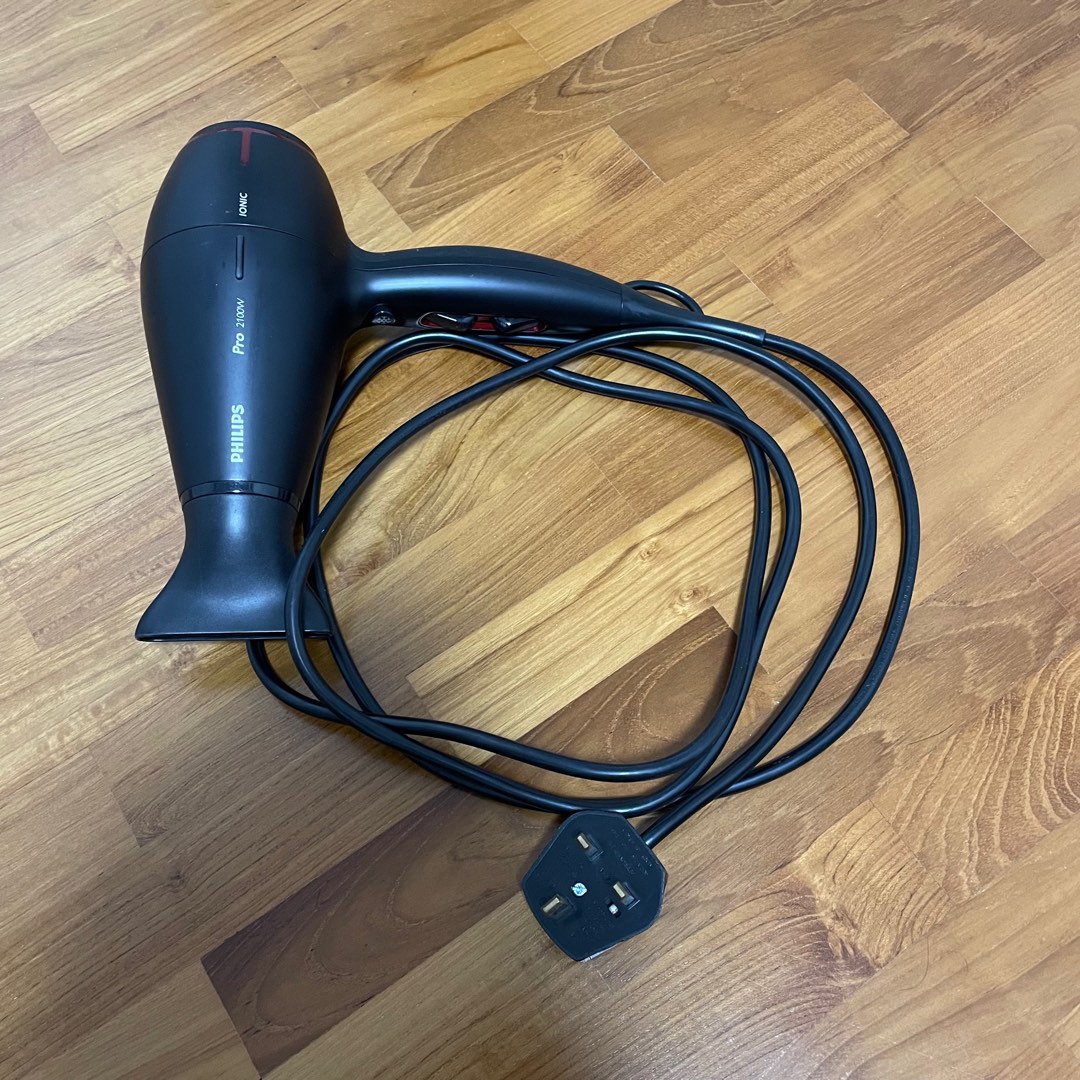 Philips Pro 2100W Ionic Hairdryer (Used), Everything Else on Carousell