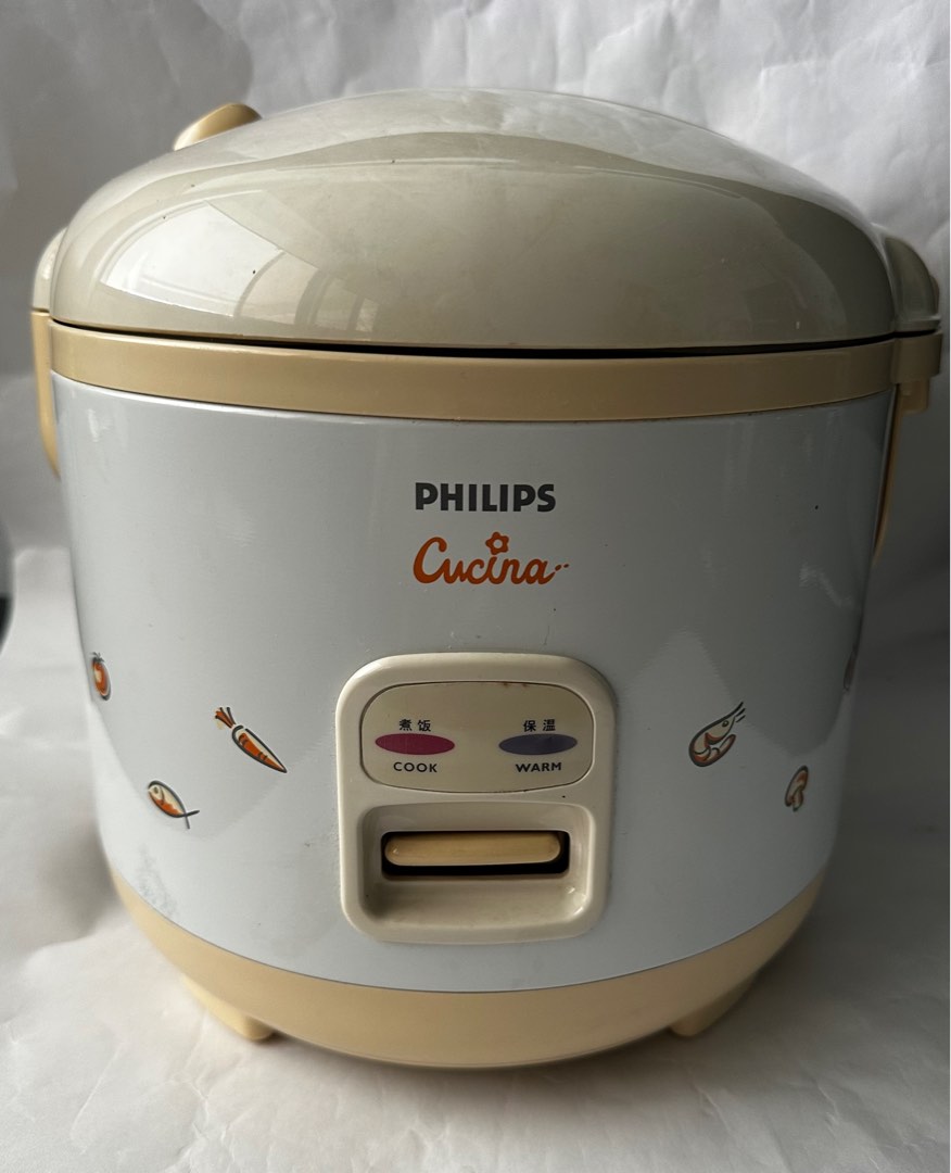 Phillips rice cooker HD4706 1L, TV & Home Appliances, Kitchen ...