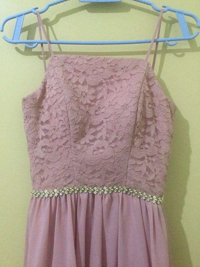 Pink Long Gown / Entourage Gown / Pink long dress / Evening Gown/ Long ...