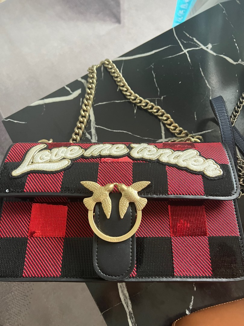 PINKO Sling Bag, Women's Fashion, Bags & Wallets, Shoulder Bags on ...