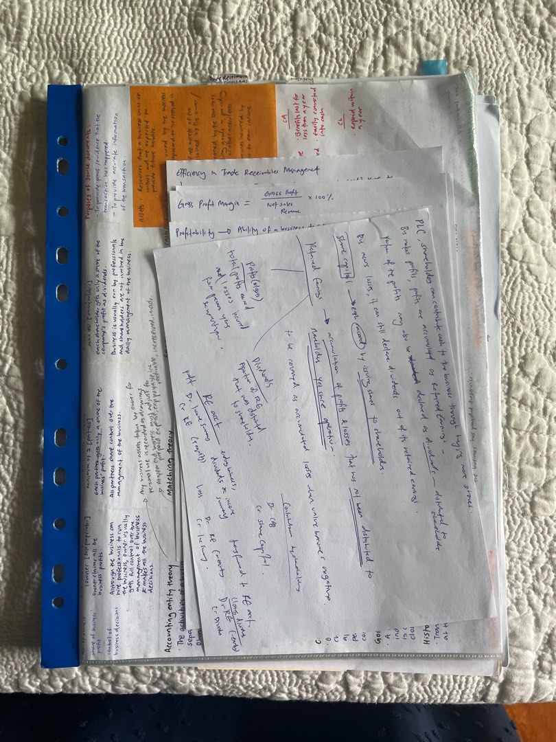 POA notes, Hobbies & Toys, Books & Magazines, Assessment Books on Carousell