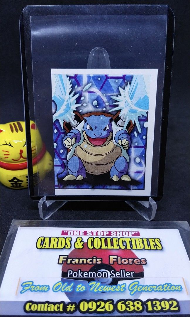 Pokemon VINTAGE Collectibles - BLASTOISE #231 (MERLIN COLLECTIONS) YEAR ...