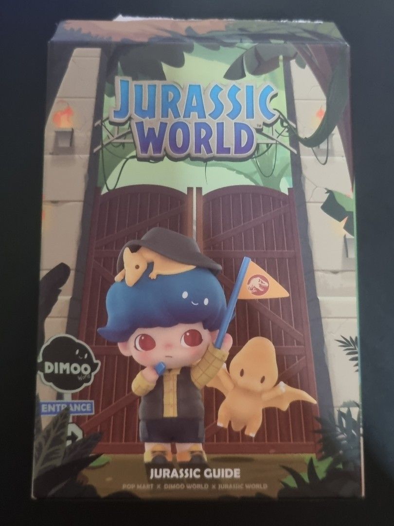 Popmart Dimoo Jurassic World Jurassic Guide, Hobbies & Toys, Toys ...