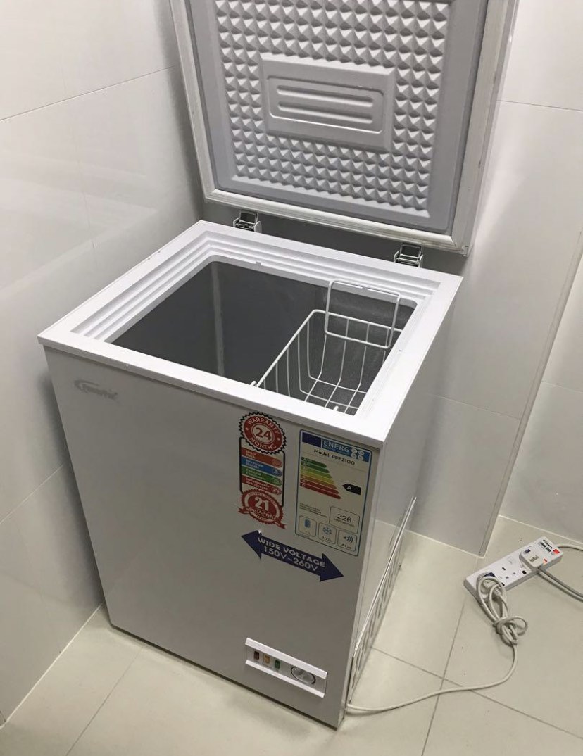 Power Pac 100L Chest Freezer, TV & Home Appliances, Kitchen Appliances ...