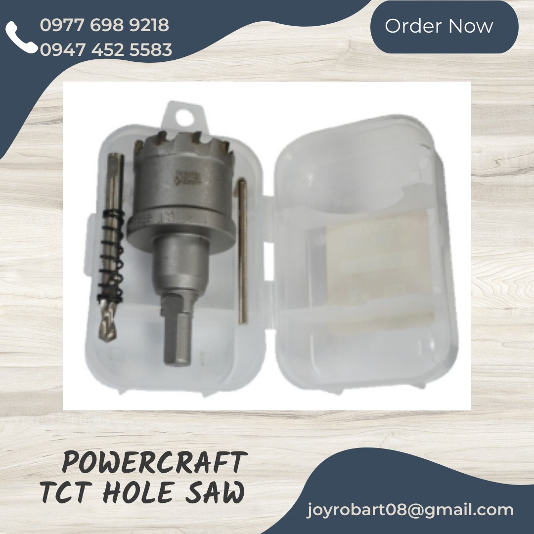 POWERCRAFT TCT HOLE SAW, Commercial & Industrial, Construction Tools ...