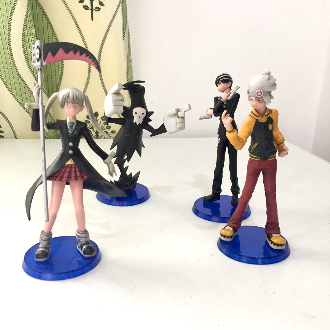 [PRE-LOVED] Soul Eater Figures., Hobbies & Toys, Toys & Games on Carousell
