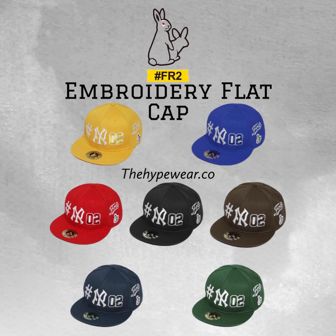 [Preorder]Fr2 Embroidery Cap, Men's Fashion, Watches & Accessories ...