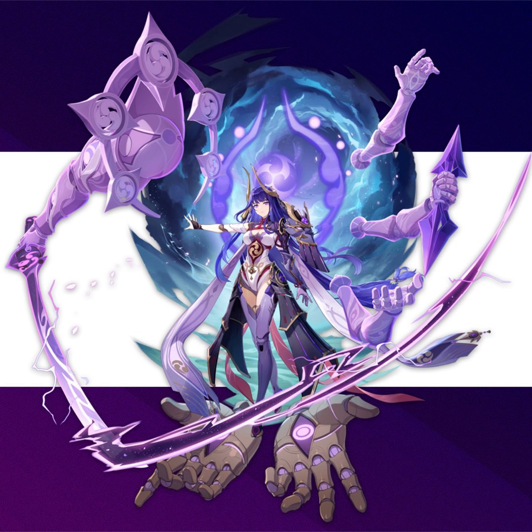 URGENT WTS Raiden Shogun Ei boss form cosplay, Hobbies & Toys ...