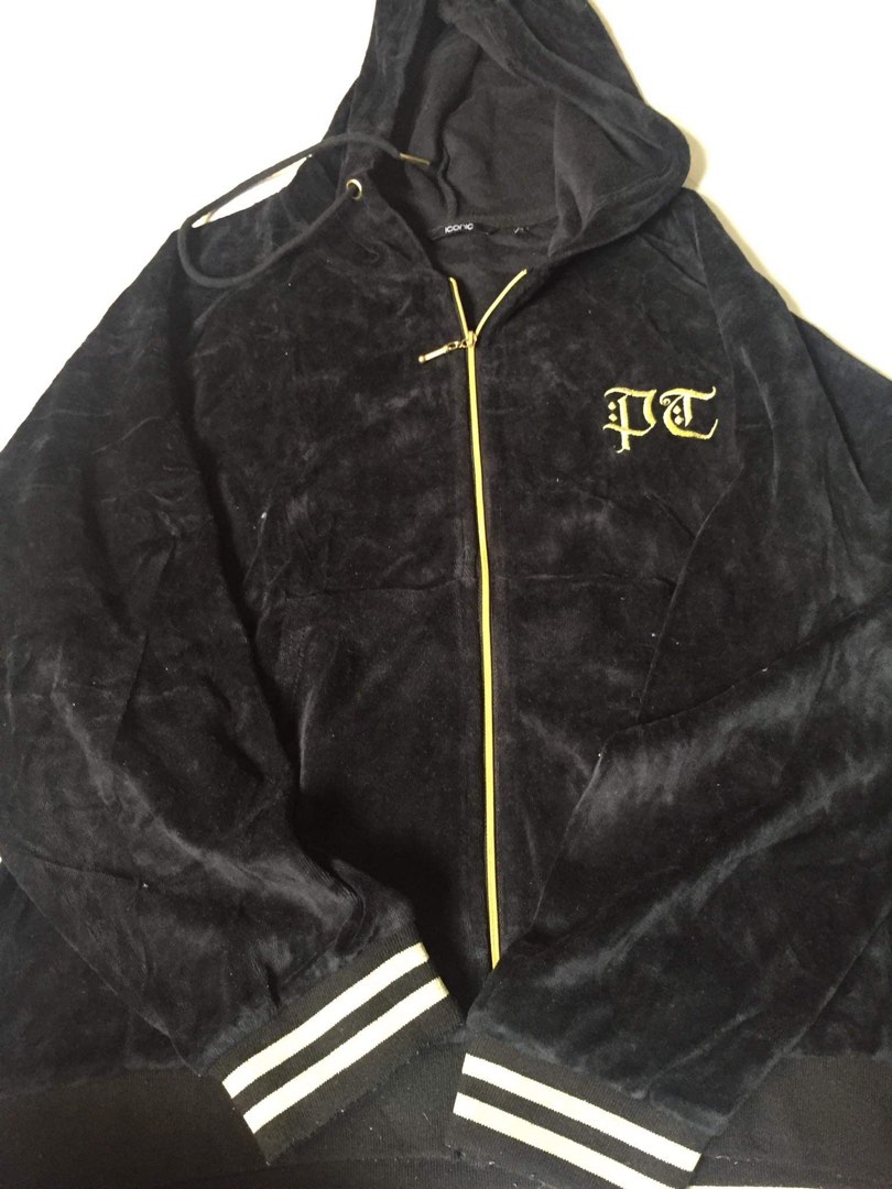 Iconic Pretty Tired Velvet Jacket, Women's Fashion, Coats, Jackets and ...