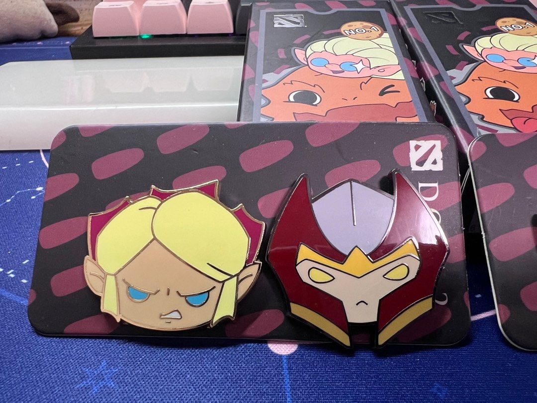 [Price Per Pin] Dota 2 TI11 Singapore Cookies Party Commemorative Badge ...