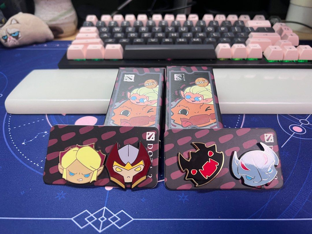 [Price Per Pin] Dota 2 TI11 Singapore Cookies Party Commemorative Badge ...