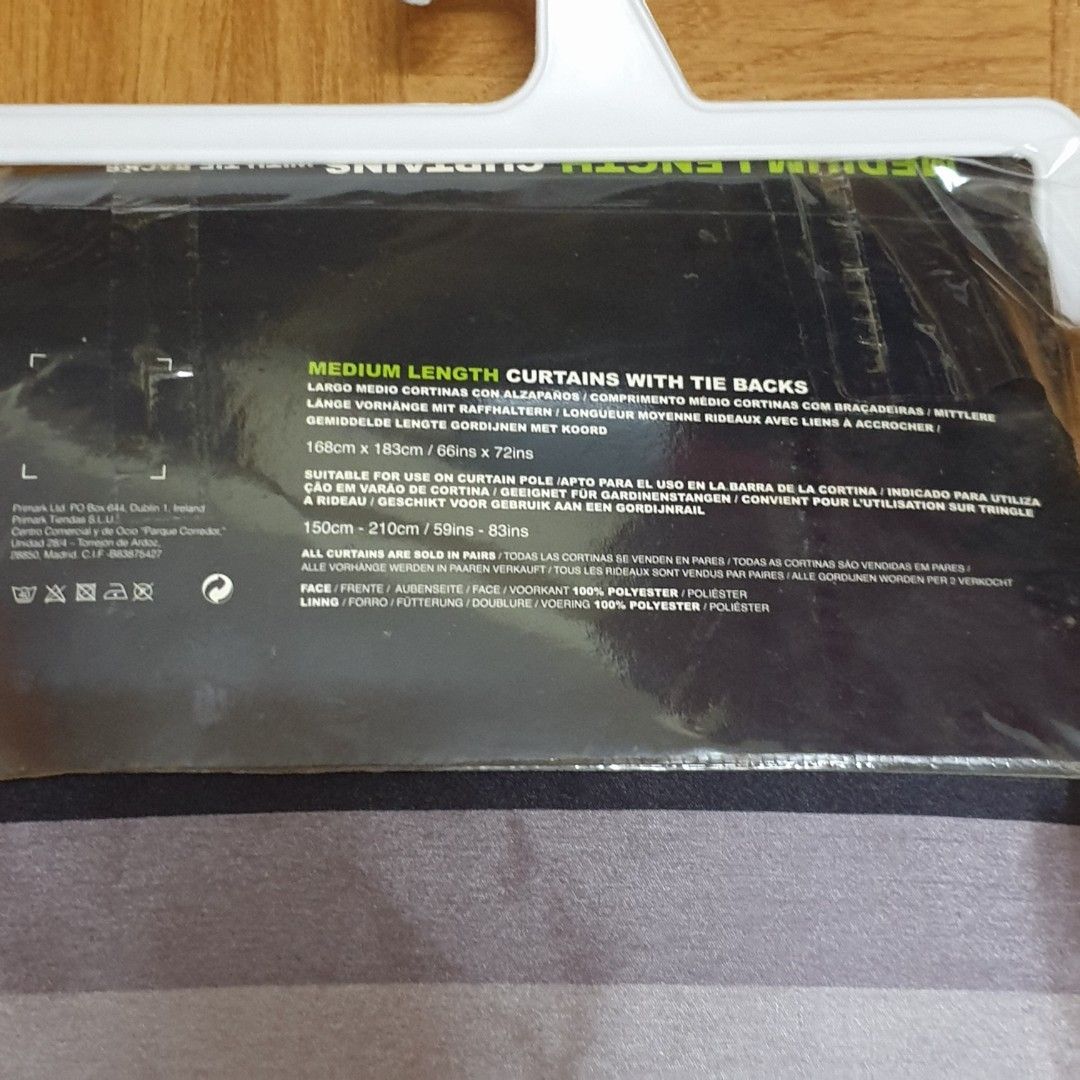 Primark Curtains, Furniture & Home Living, Home Decor, Curtains ...