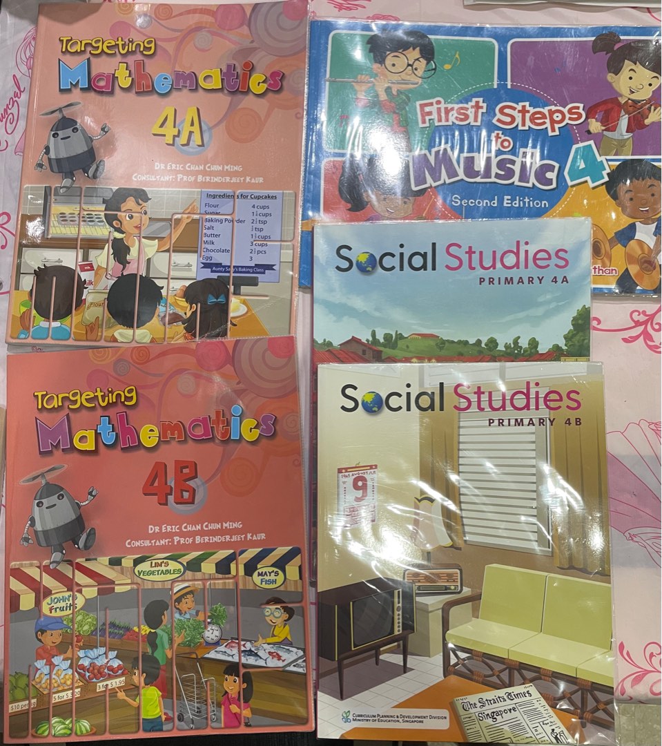 Primary 4 Textbooks, Hobbies & Toys, Books & Magazines, Textbooks on ...