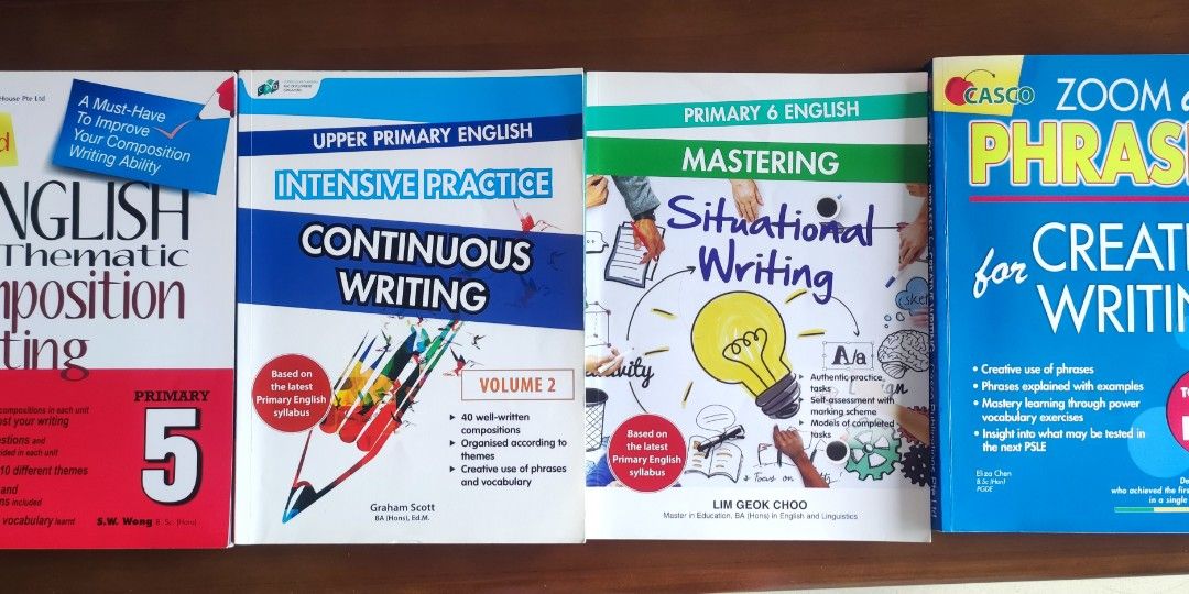 Primary 5-6 Composition Writing Books, Hobbies & Toys, Books ...