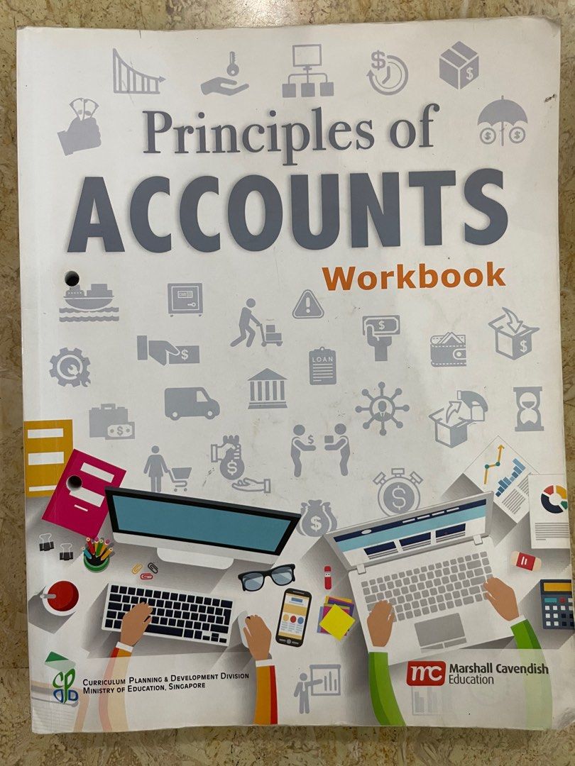 Principles of Accounts textbook and workbook, Hobbies & Toys, Books ...