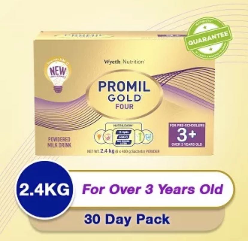 Promil Gold Four 2.4Kg, Babies & Kids, Nursing & Feeding, Weaning ...