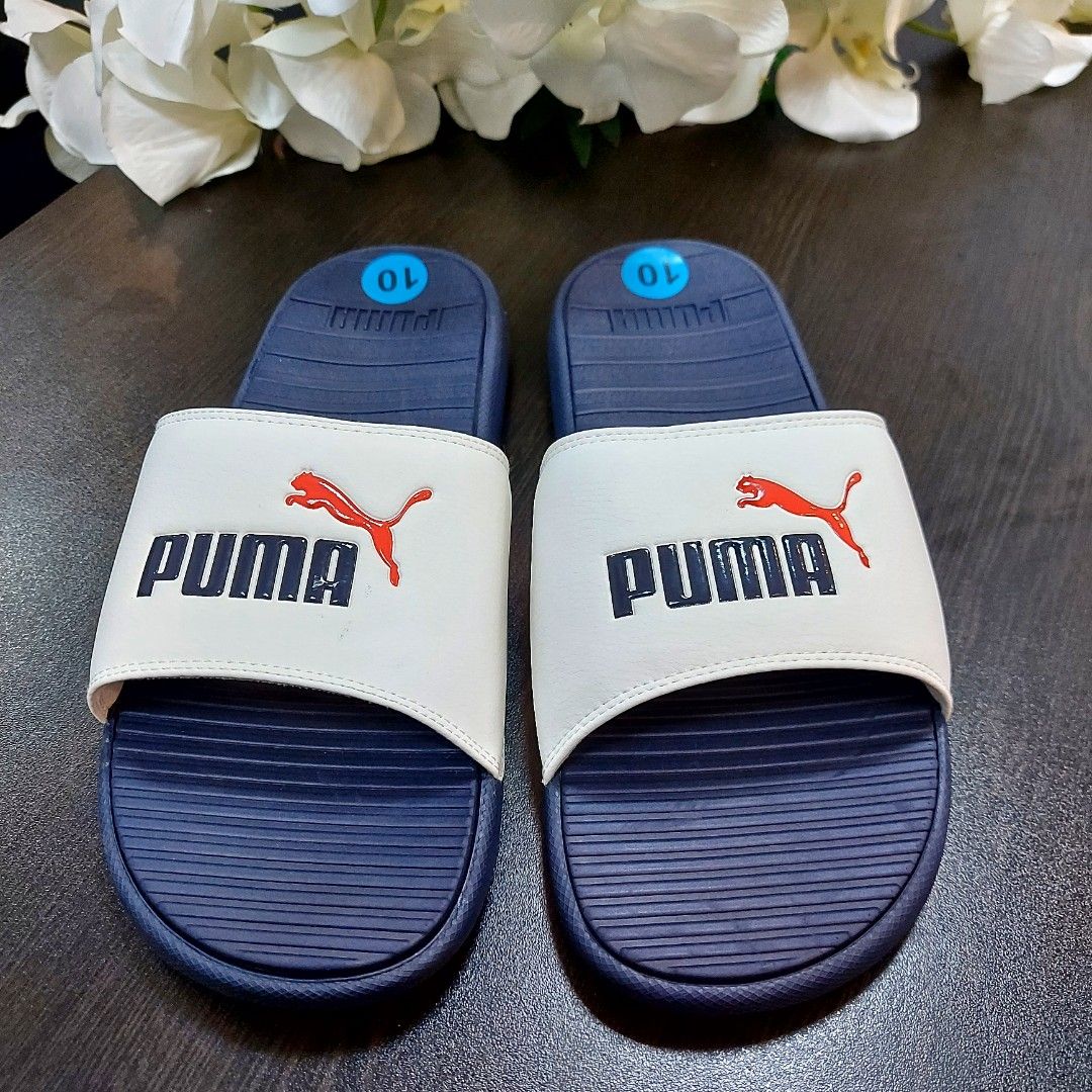 Puma Slides, Men's Fashion, Footwear, Slippers & Slides on Carousell
