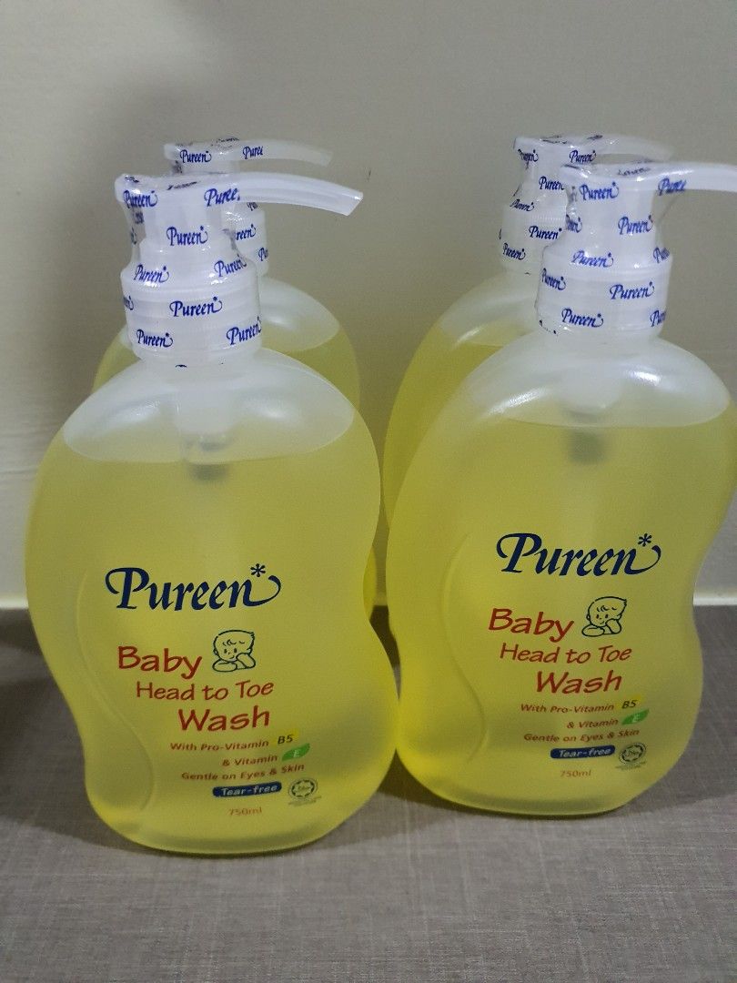 Pureen Baby head to toe body wash, Babies & Kids, Bathing & Changing ...