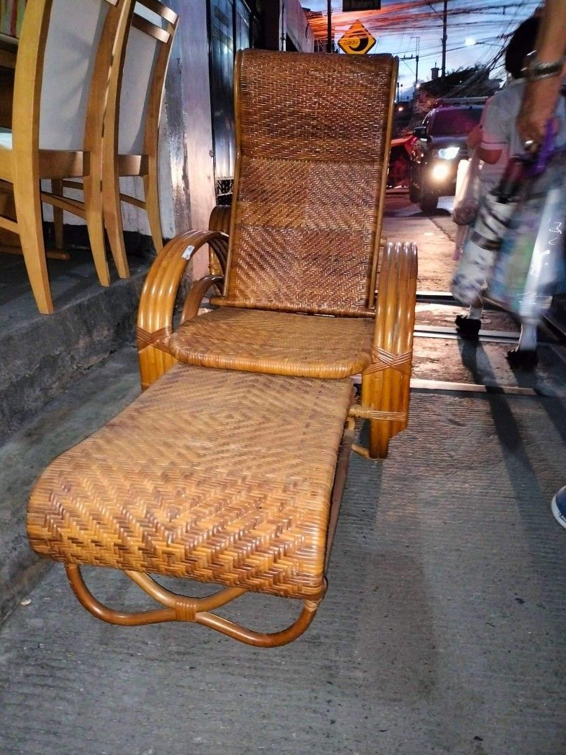 rattan chair japan surplus, Furniture & Home Living, Furniture, Chairs ...