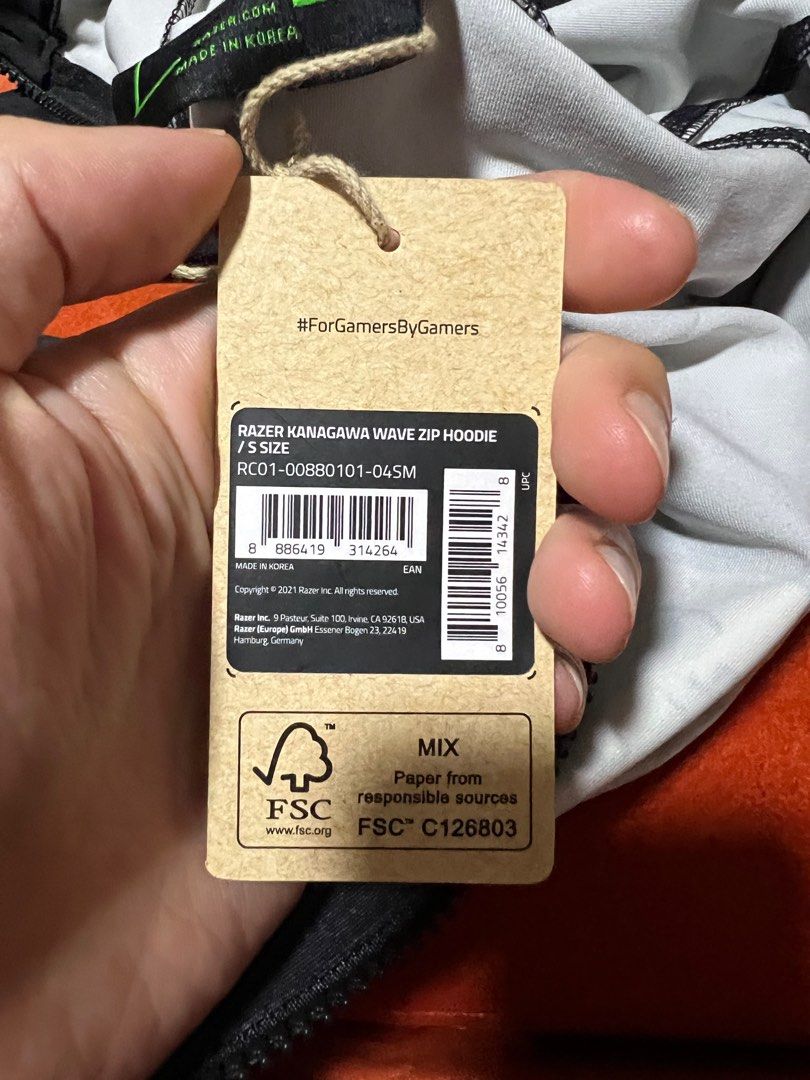 Razer Kanagawa Wave Jacket, Men's Fashion, Coats, Jackets and Outerwear ...