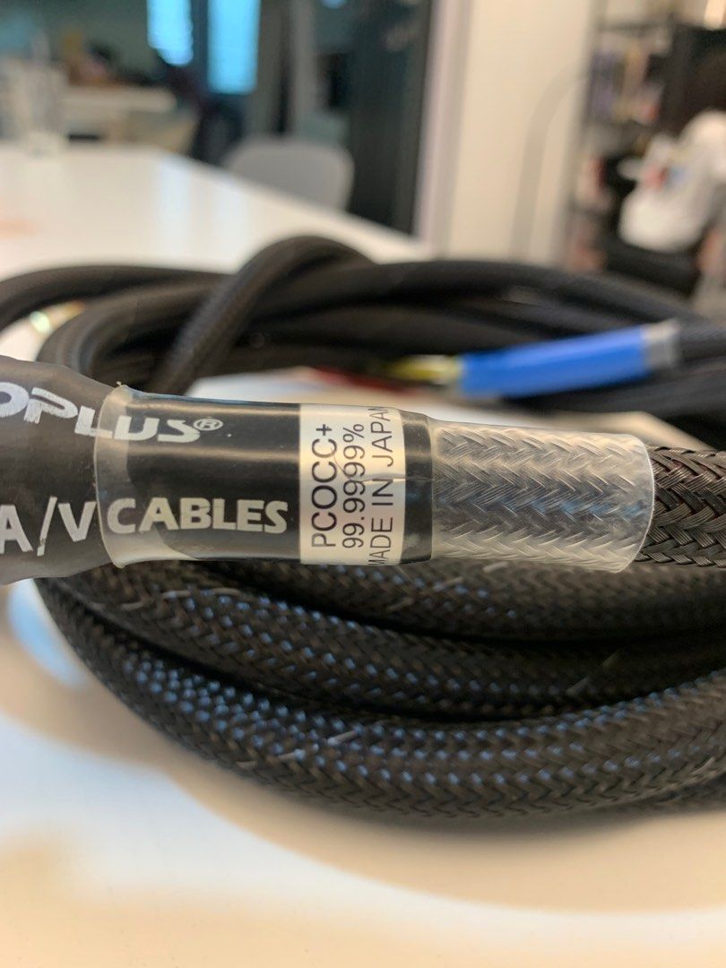 REL subwoofer custom high level cable (4m), Audio, Other Audio ...