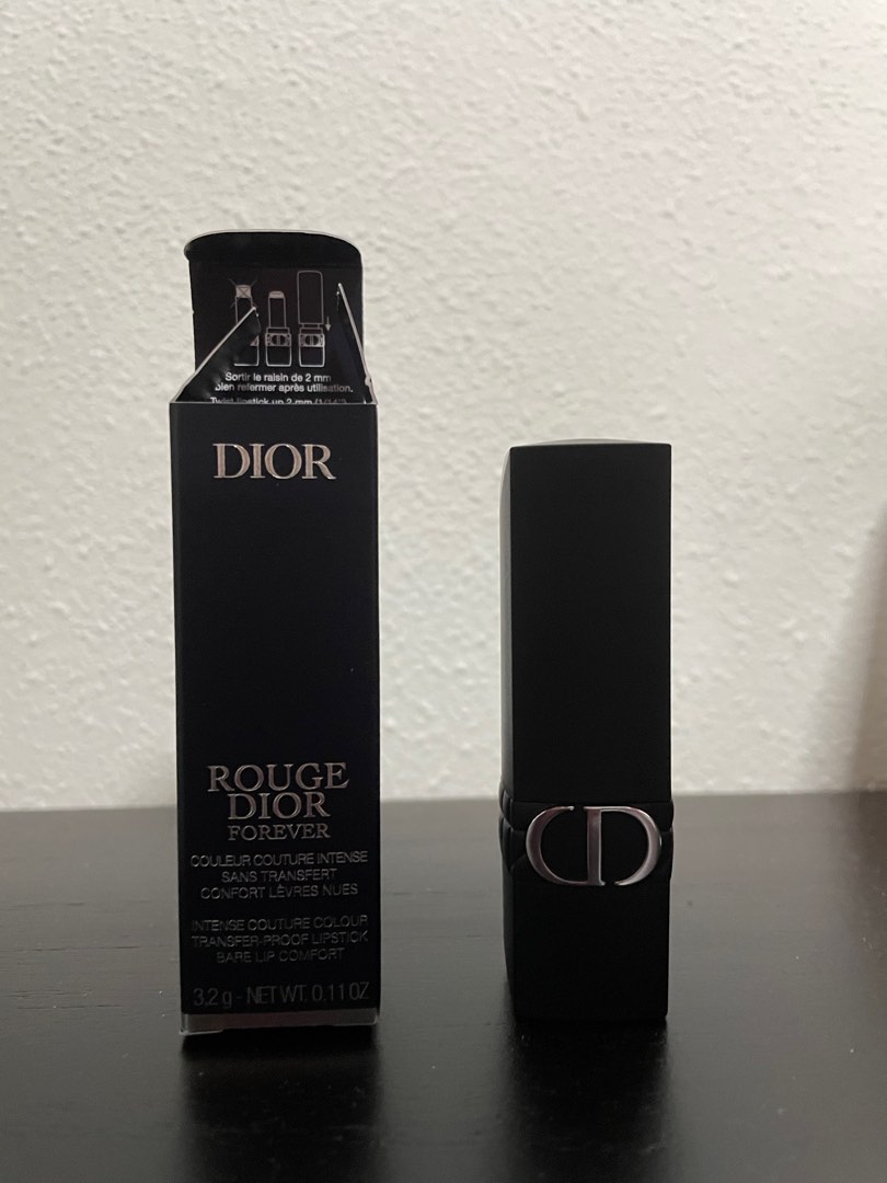 Rouge Dior Forever Transfer-Proof Lipstick 999, Beauty & Personal Care ...