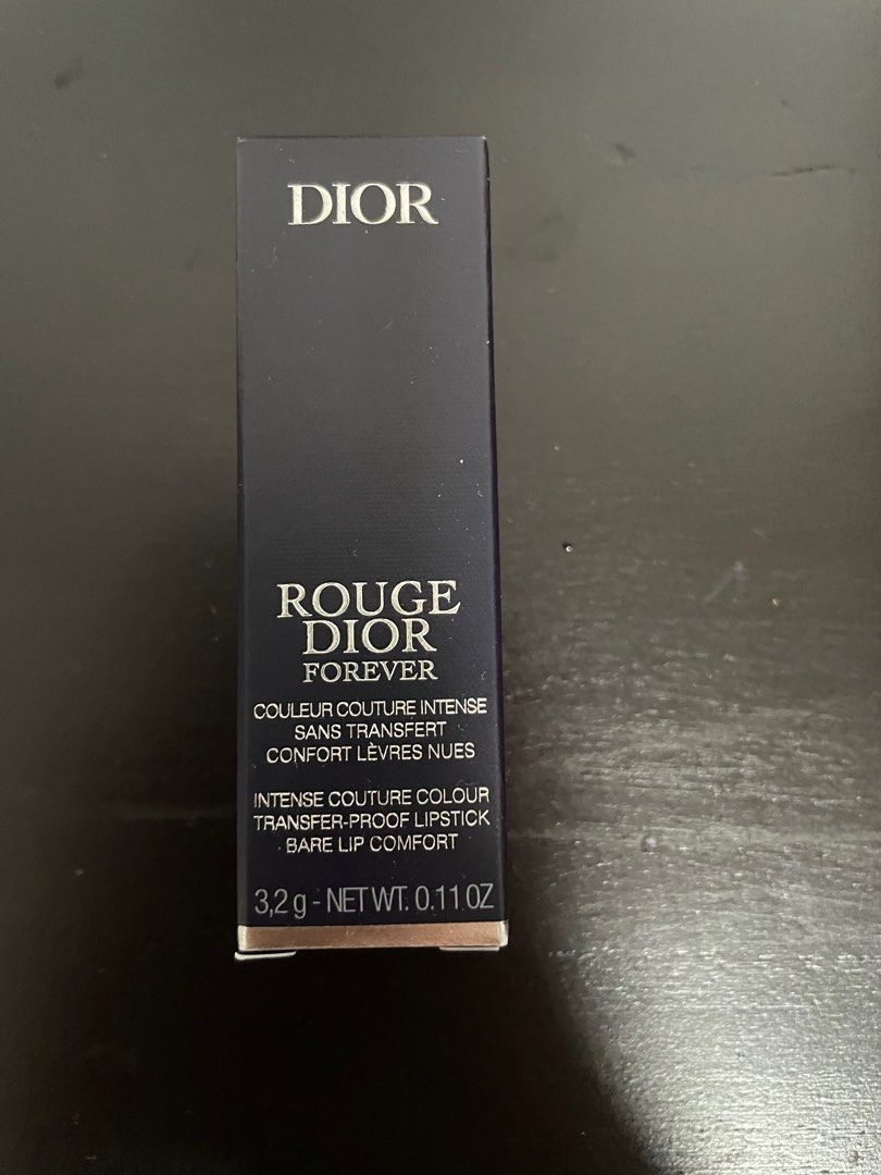 Rouge Dior Forever Transfer-Proof Lipstick 999, Beauty & Personal Care ...