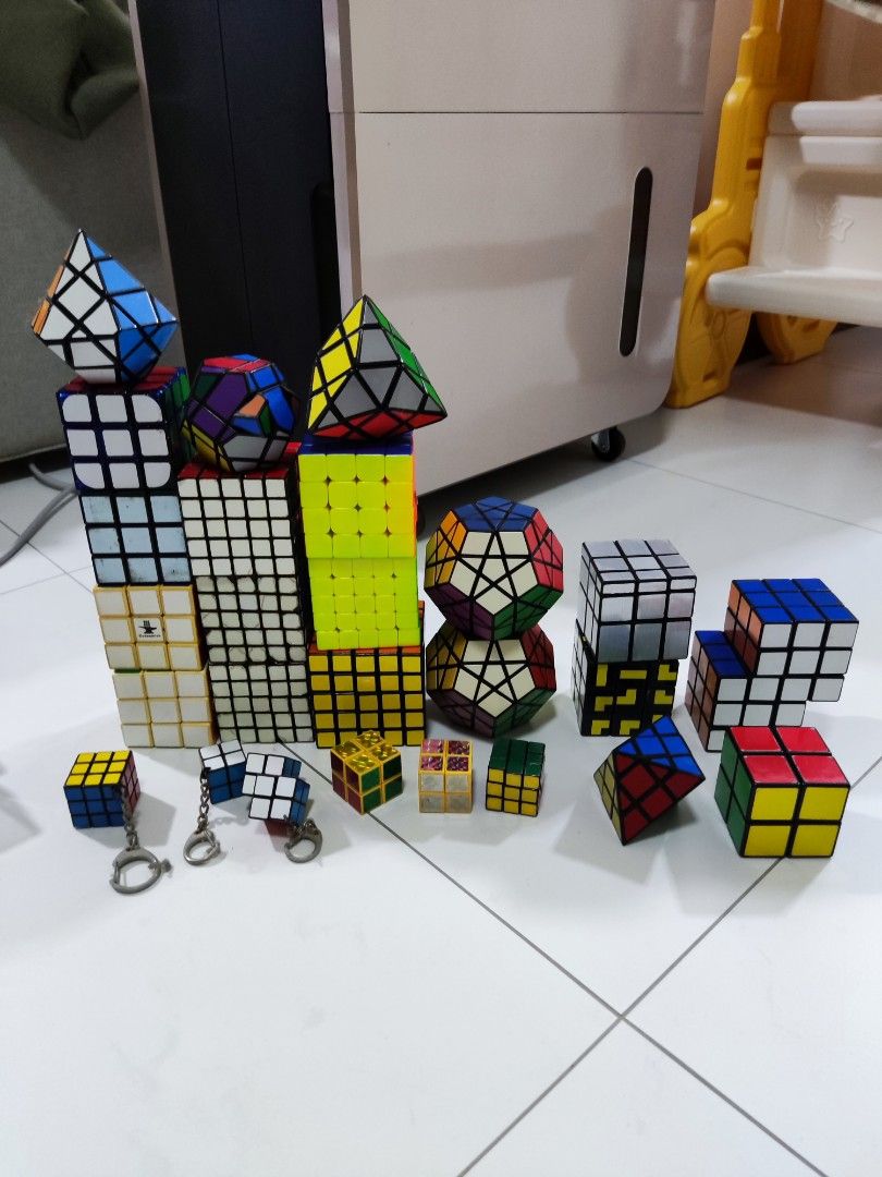 Rubik's Cube Collection, Hobbies & Toys, Toys & Games on Carousell