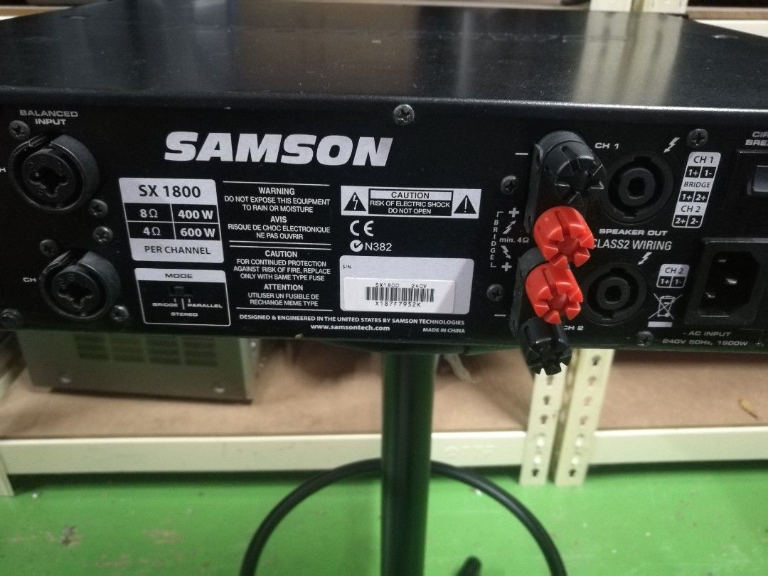 Samson SX 1200 Professional Power Better Than SMPS, 50% OFF