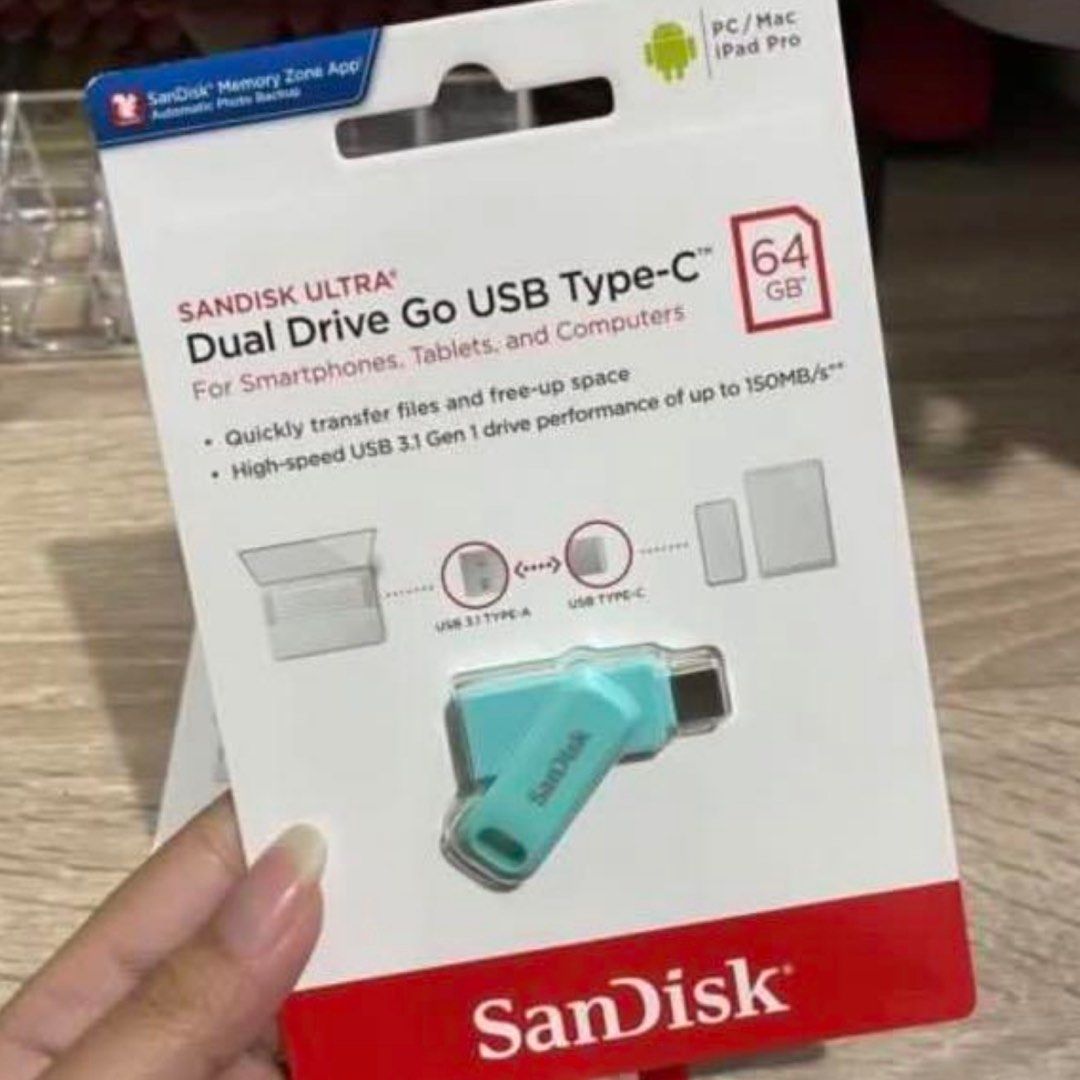 SanDisk OTG 64GB, Mobile Phones & Gadgets, Mobile & Gadget Accessories ...