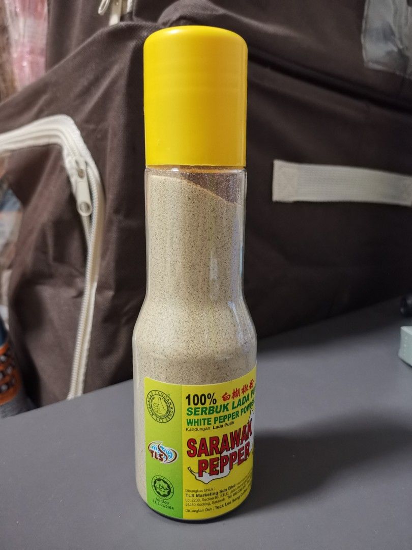 Sarawak White Pepper 80g, Food & Drinks, Spice & Seasoning on Carousell